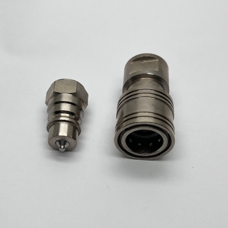 H5000 poppet couplings Series Pull to Connect Double Shut-Off Quick ...