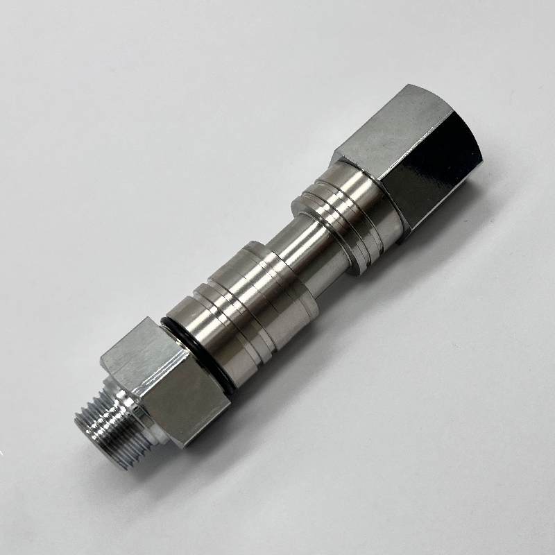 93KL Dry Break anti-splash Leak-Free quick coupling system for fluid ...